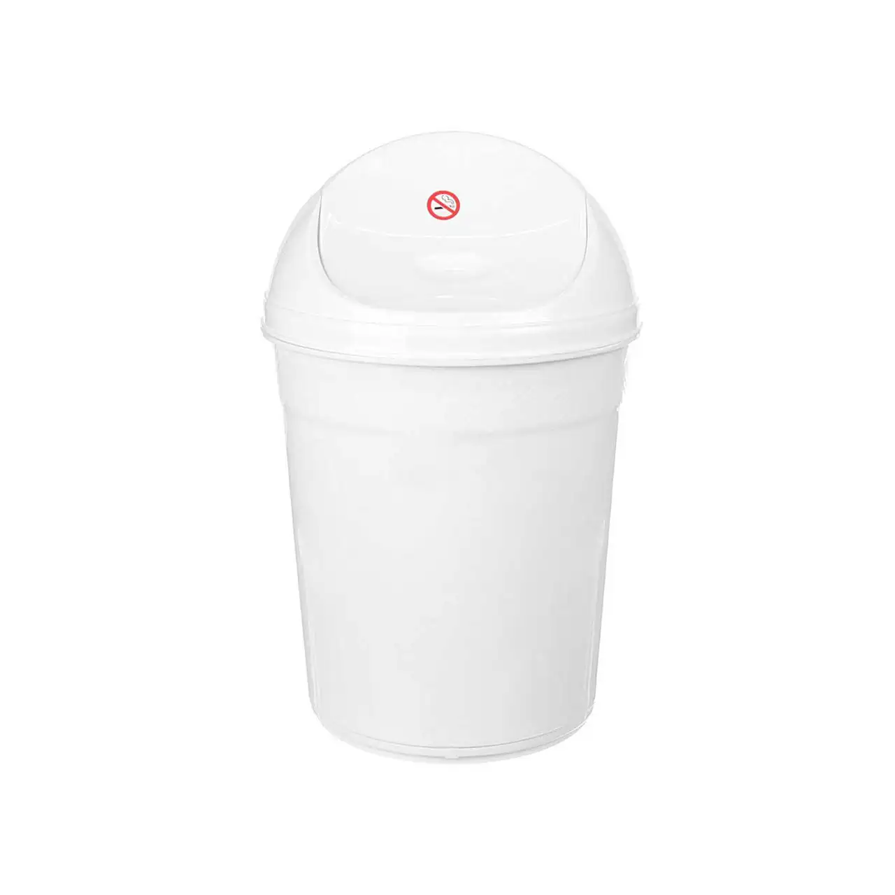 Cos de gunoi din plastic cu pedala 5l, maro - MetaloChimice