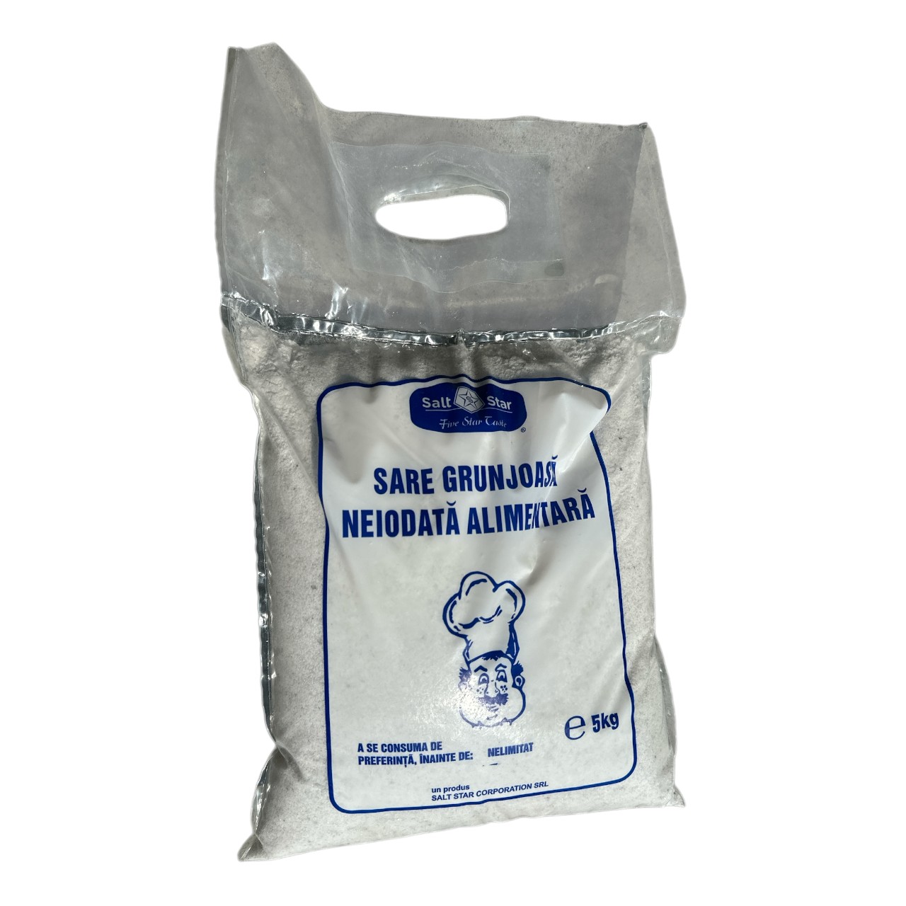 Sare grunjoasa, neiodata, pentru muraturi 5kg - MetaloChimice