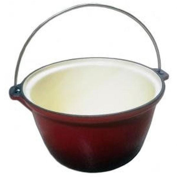 Pachet - Ceaun Tuci din fonta emailata 3L + Trepied pentru ceaun ...