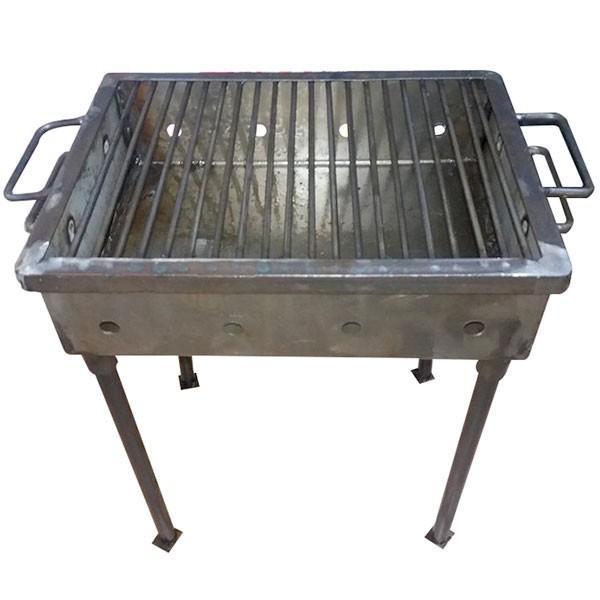 Gratar camping din fier, 62 x 42 cm :: MetaloChimice