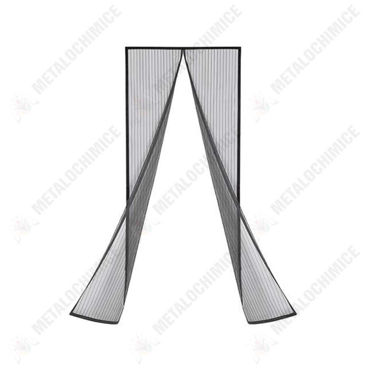 Magic Mesh Perdea magnetica usa anti insecte, neagra – MetaloChimice
