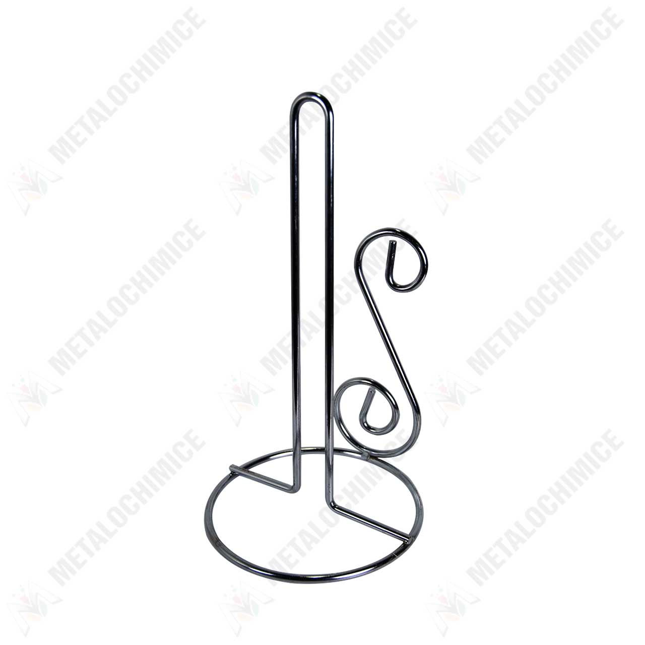 Suport rola prosop hartie bucatarie, cromat - MetaloChimice