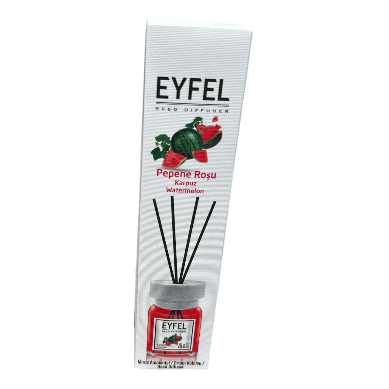 Eyfel odorizant camera cu betisoare, parfum pepene rosu, 120 ml ...