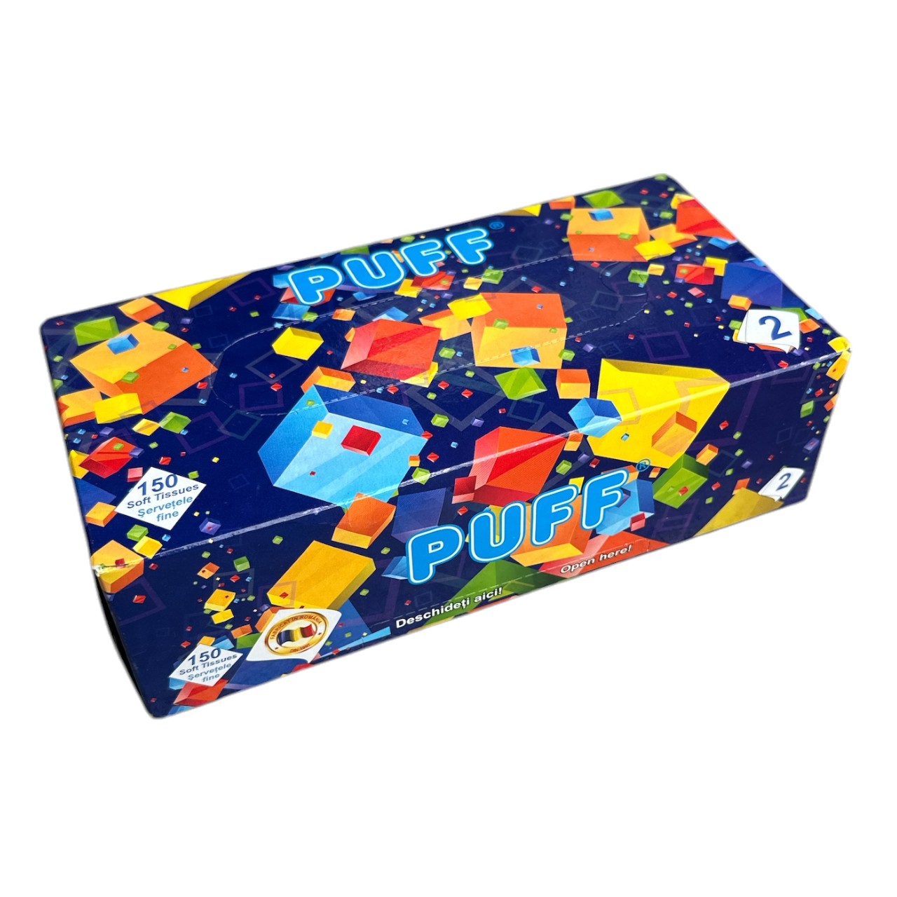 Servetele fine 2 straturi Puff 150 bucati - MetaloChimice
