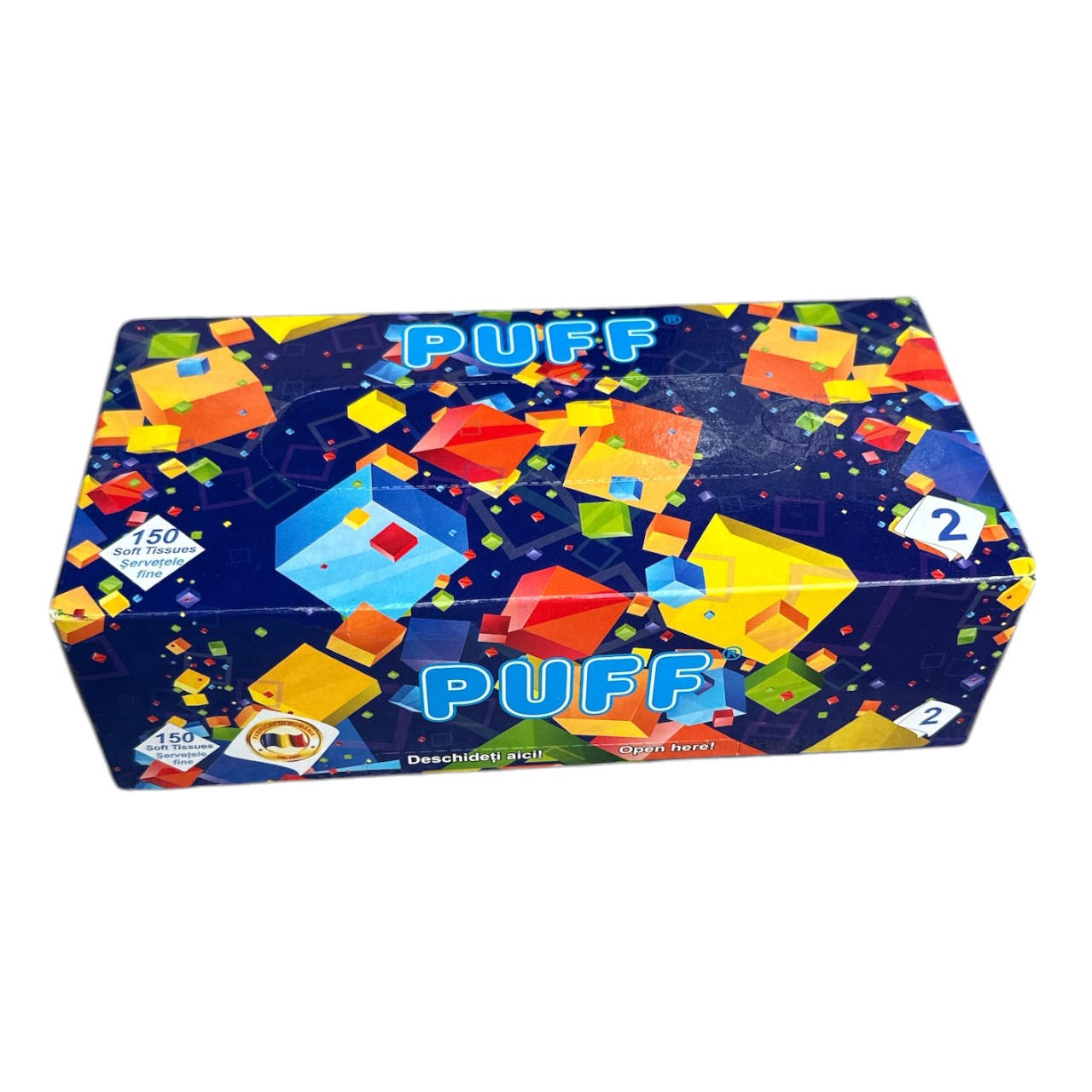 Servetele fine 2 straturi Puff 150 bucati - MetaloChimice