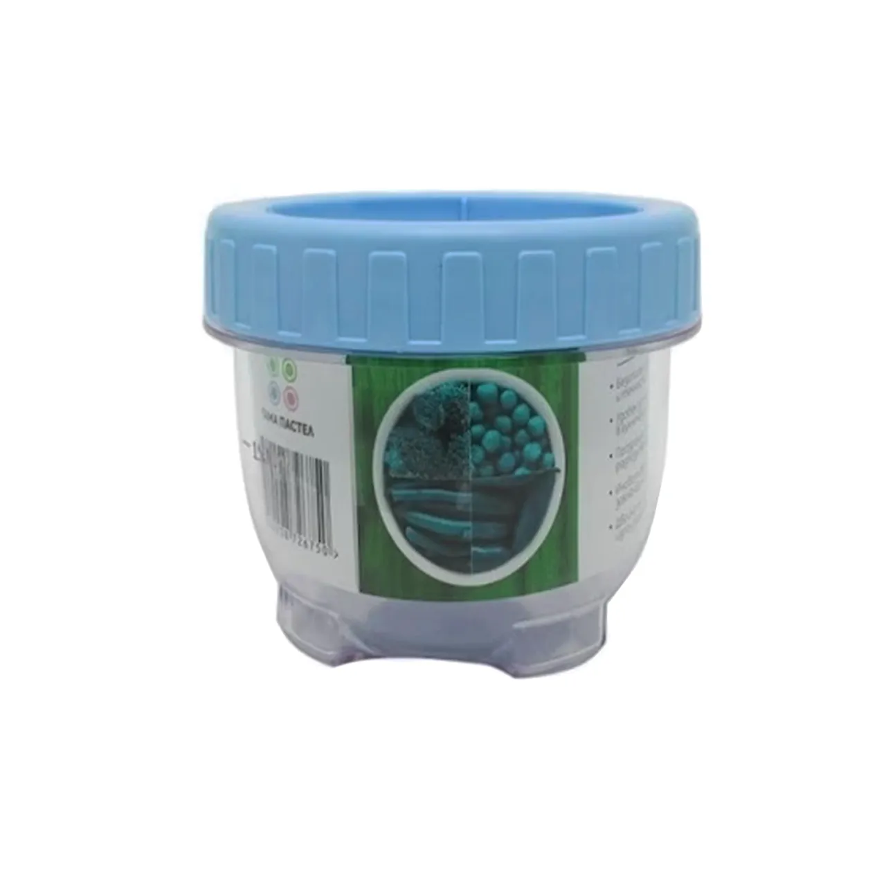Borcan plastic 400 ml cu capac easy lock - MetaloChimice