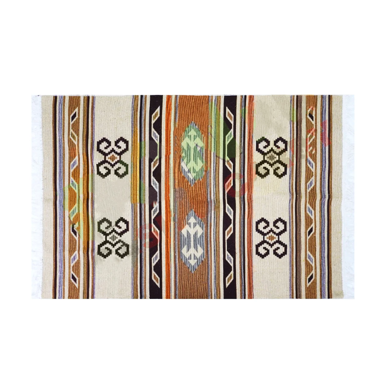 Covor rustic traditional, 100 x 150 cm - MetaloChimice