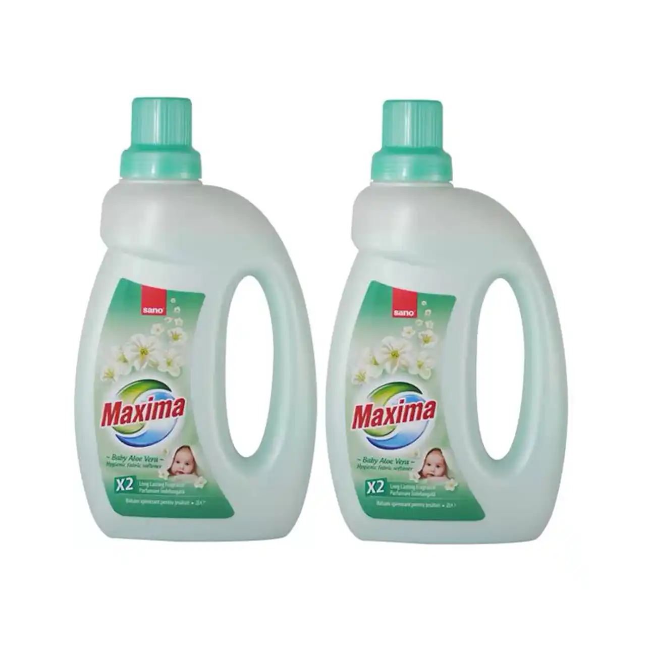 Pachet - 2 x Balsam de rufe Sano Maxima Baby Aloe Vera 2L - MetaloChimice