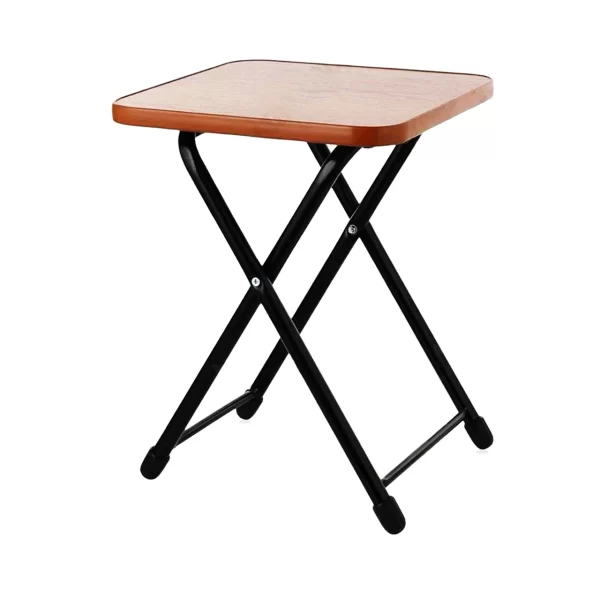 Scaun pliabil lemn de gradina fara spatar - MetaloChimice