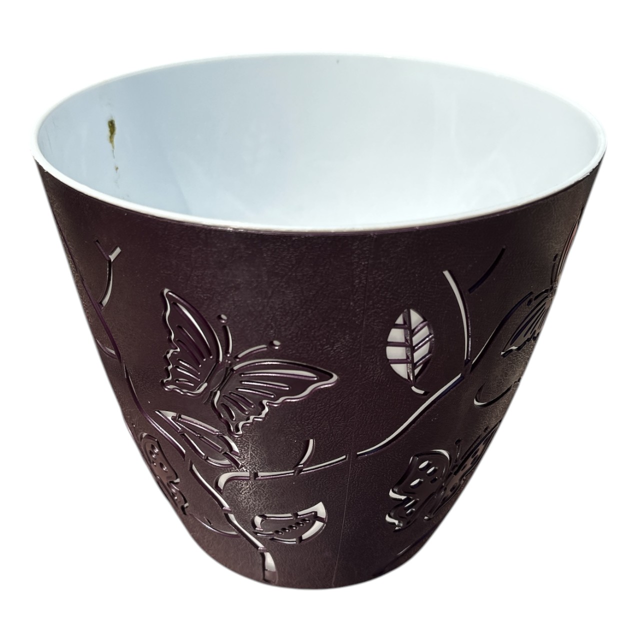 Ghiveci decorativ cu fluturi 3D, 5.3L, Visina Putreda - MetaloChimice