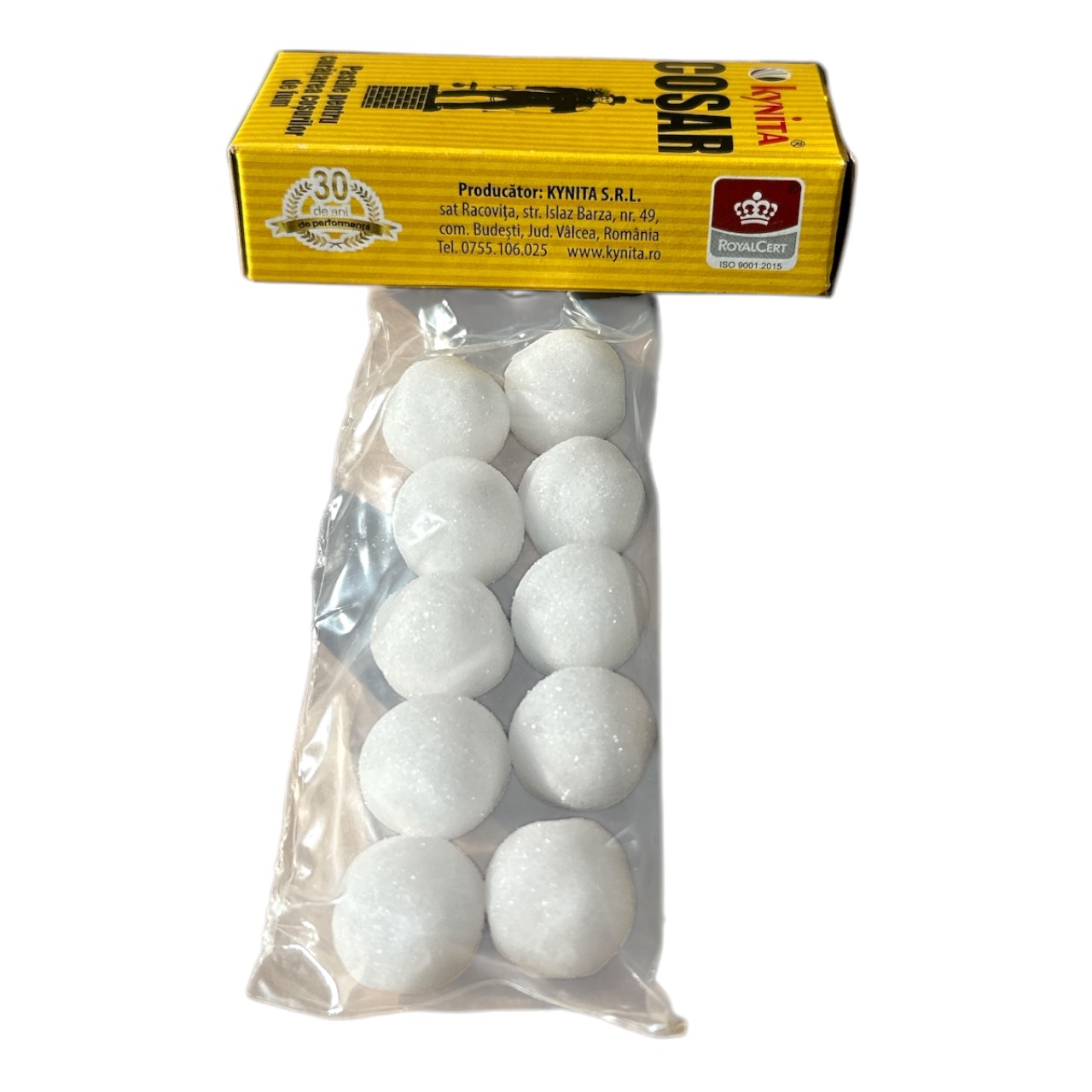 Cosar Bile Pentru Curatat Cosuri, 10 Bile, 38 grame - MetaloChimice