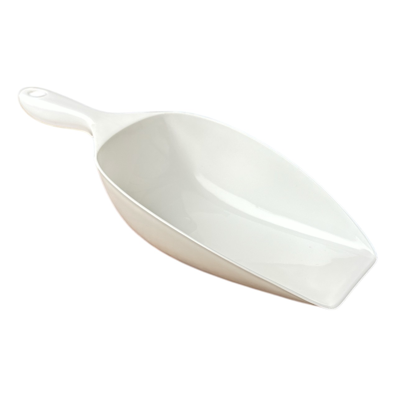 Scafa Plastic Alba Pentru Alimente, 28 cm - MetaloChimice